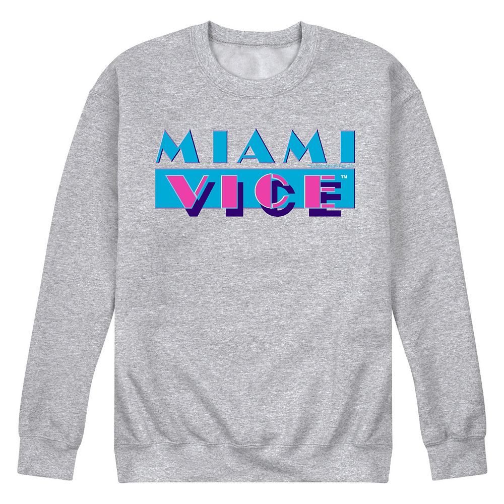 Men's Miami Vice Logo Fleece Sweatshirt