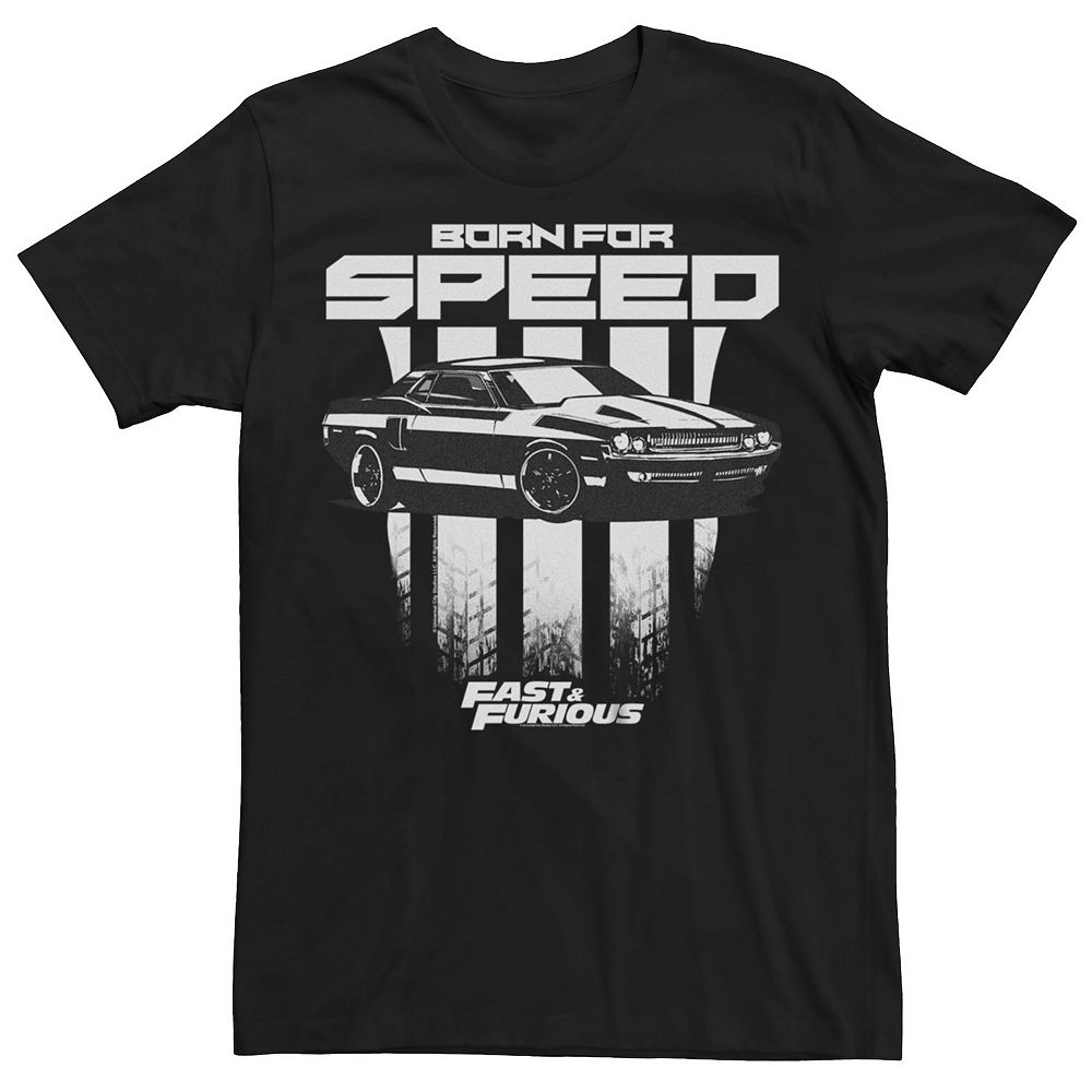 Men's Fast & Furious Born For Speed Graphic Tee