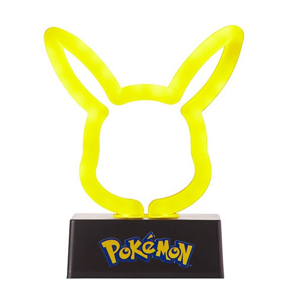 Idea Nuova Pokémon Pikachu LED Neon Table Lamp