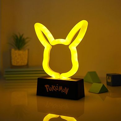 Idea Nuova Pokémon Pikachu LED Neon Table Lamp