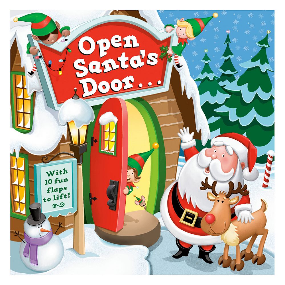 Open Santa's Door by Christopher Santoro Children's Board Book
