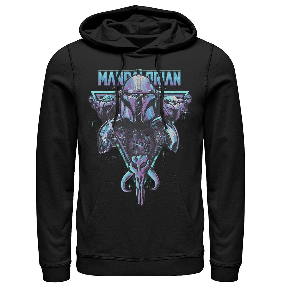 Men's Star Wars The Mandalorian Mando Triangle Graphic Hoodie