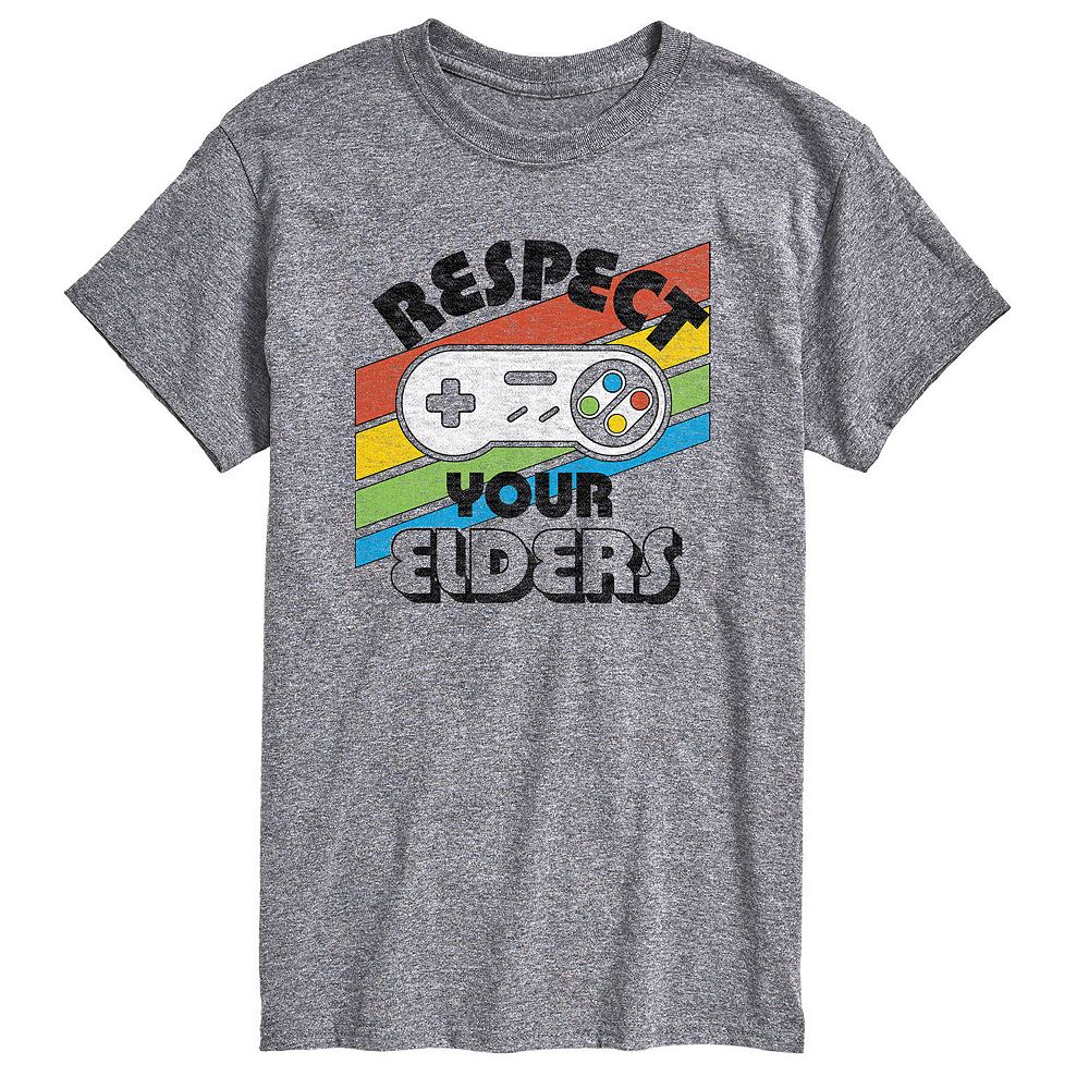 Big & Tall Respect Your Elders Graphic Tee