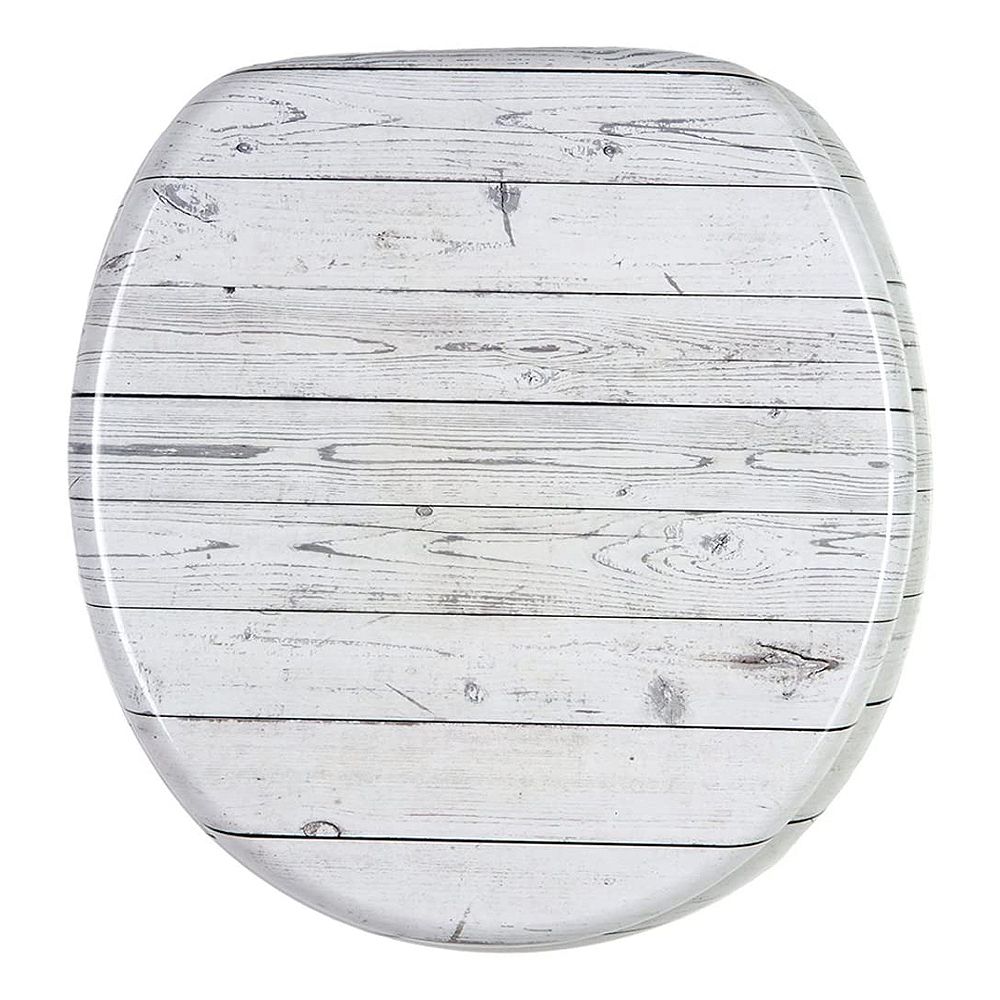 Sanilo 117 Round Soft Close Molded Wooden Adjustable Toilet Seat ...