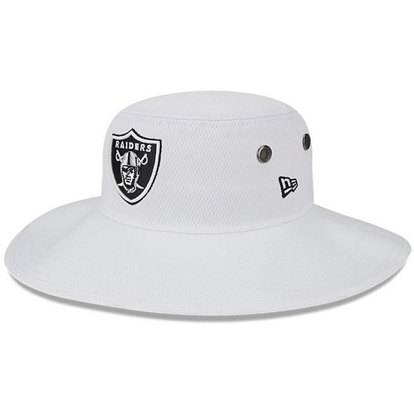 Men's New Era White Las Vegas Raiders 2023 NFL Training Camp Panama ...