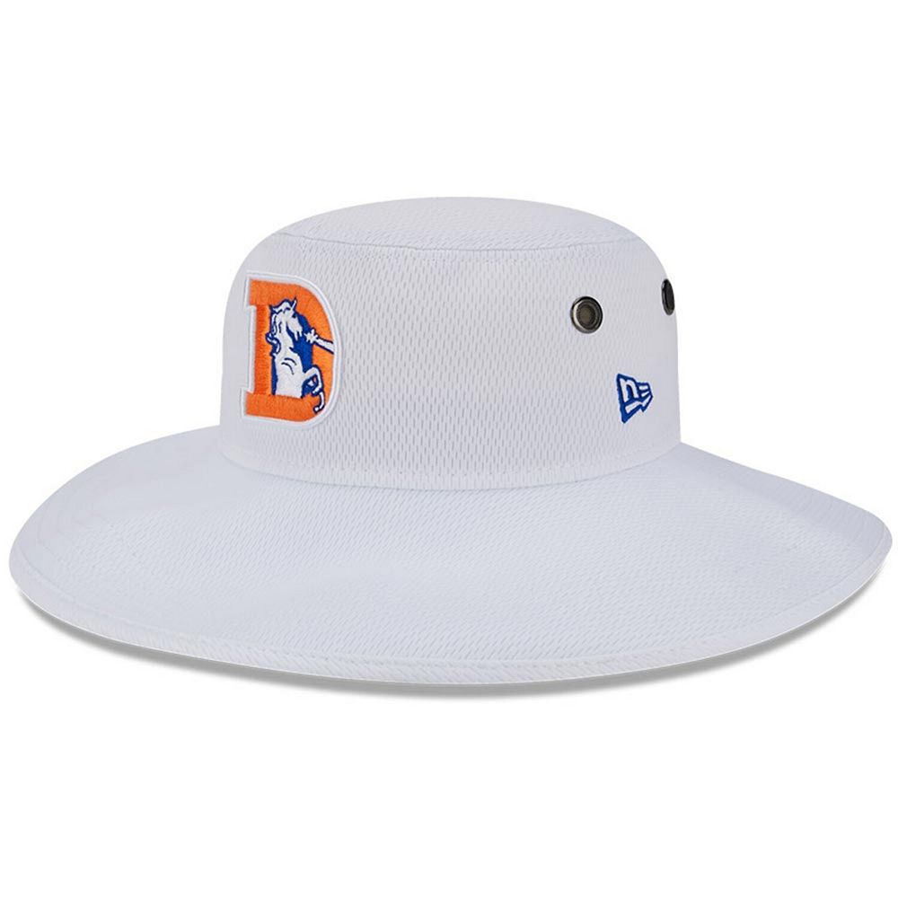 Men's New Era White Denver Broncos 2023 NFL Training Camp Throwback ...