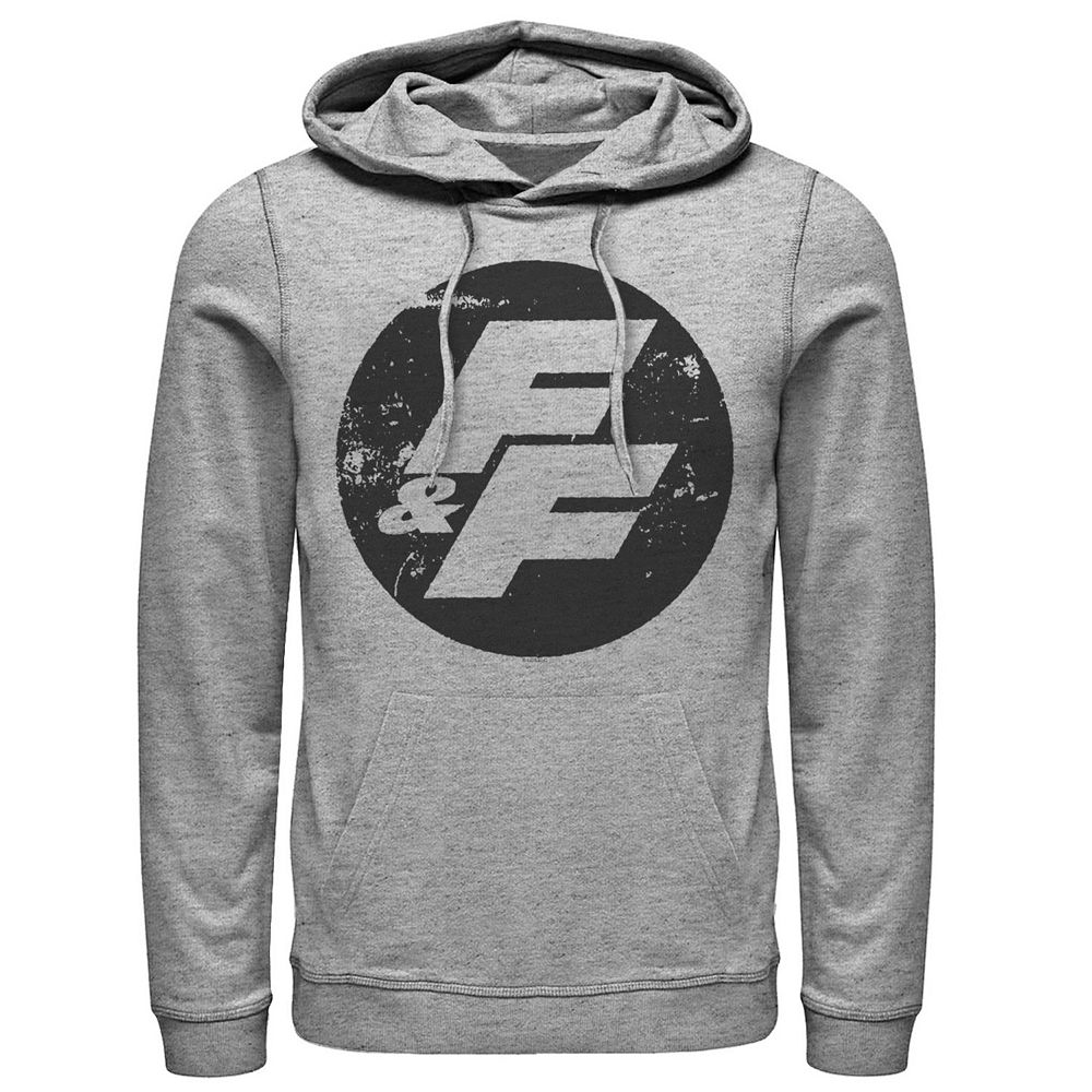 Men's Fast & Furious Distressed Circle Logo Hoodie