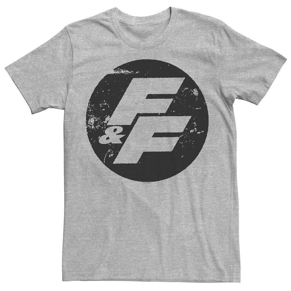 Men's Fast & Furious Distressed Circle Logo Graphic Tee