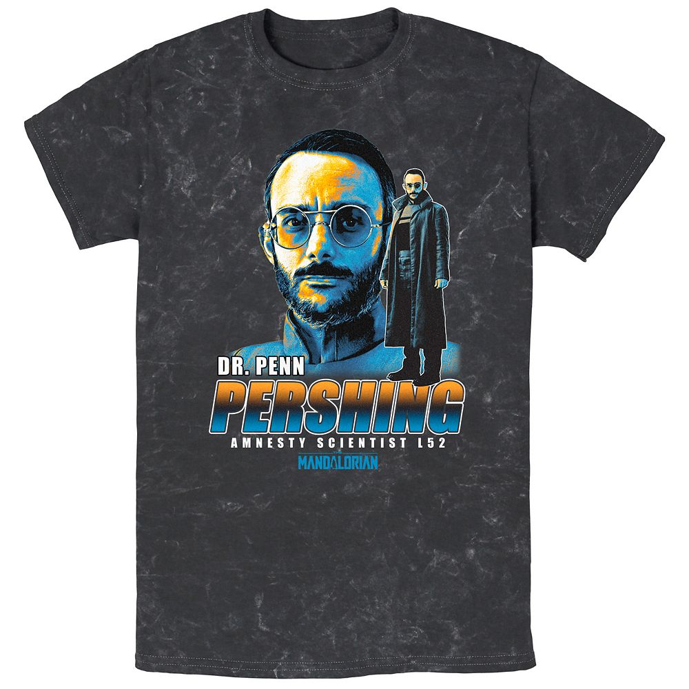 Men's Star Wars The Mandalorian Dr. Penn Pershing Graphic Tee
