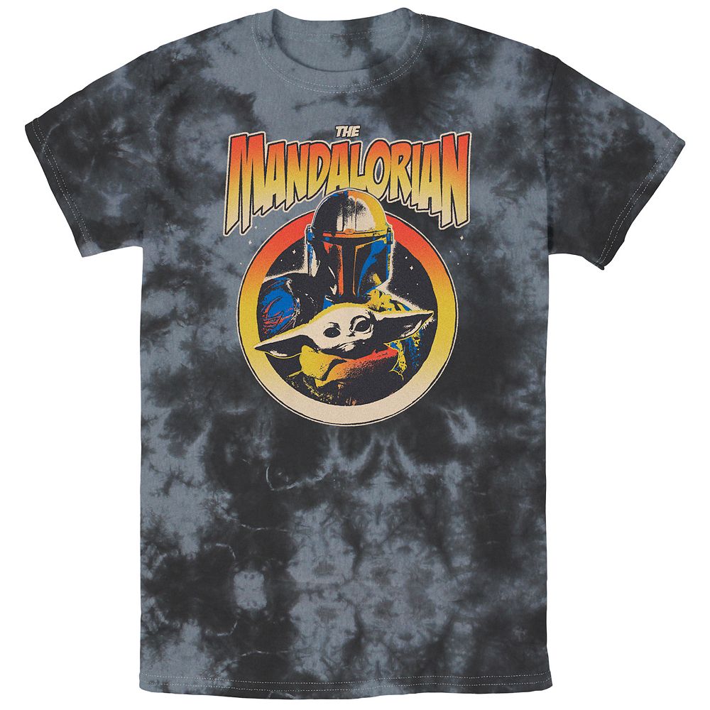 Men's Star Wars The Mandalorian Mando & Child Graphic Tee
