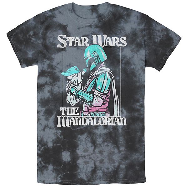 Men's Star Wars The Mandalorian Mando & Grogu Together Graphic Tee