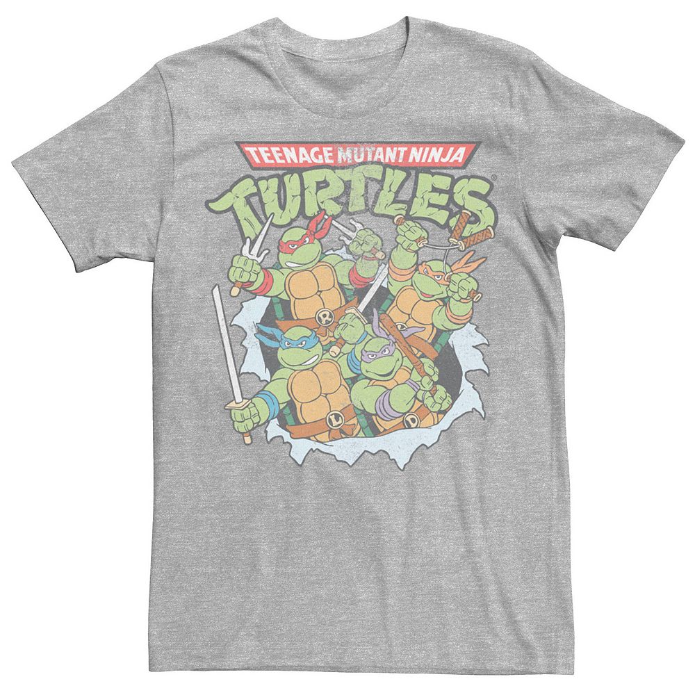 Men's Nickelodeon Teenage Mutant Ninja Turtles Breaking Walls Graphic Tee