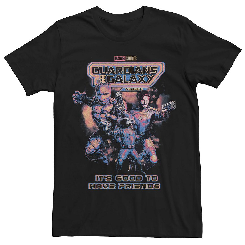 Men's Marvel Guardians Of The Galaxy Good To Have Friends Graphic Tee