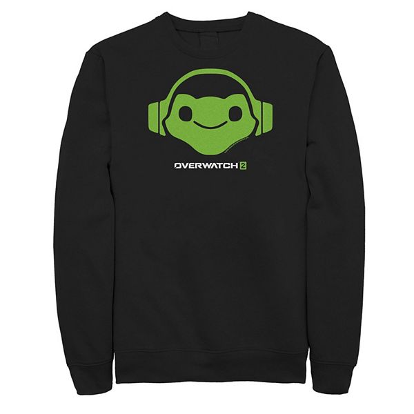 Big & Tall Overwatch 2 Lucio Green Frog Icon Graphic Fleece