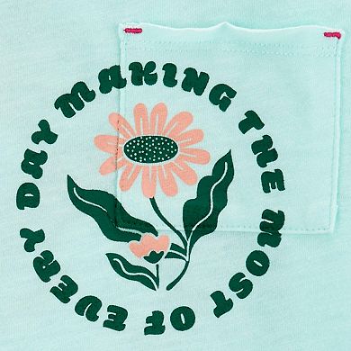 Girls 4-14 Carter's Floral Pocket Tee