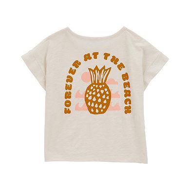 Girls 4-14 Carter's Pineapple Pocket Tee