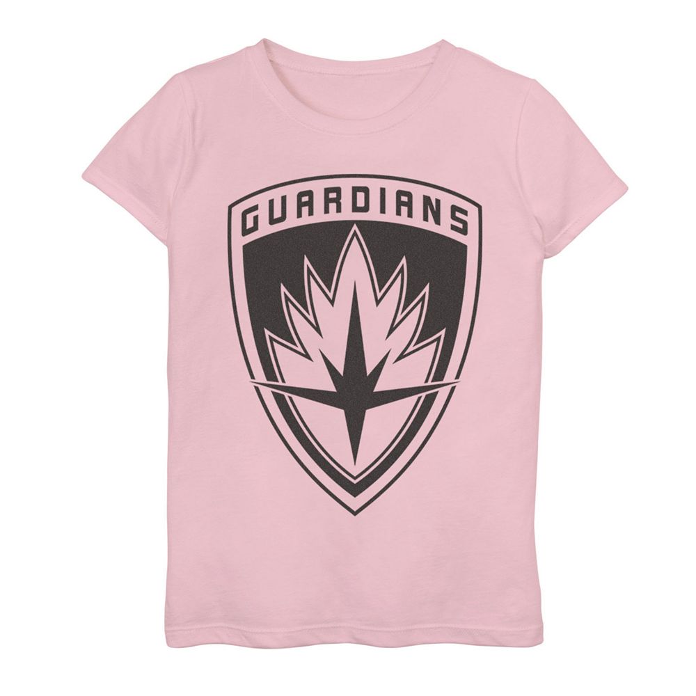 Girls 7-16 Guardians Of The Galaxy Vol. 3 Emblem Badge Graphic Tee