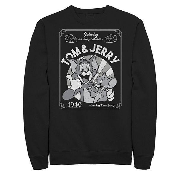 Big & Tall Tom and Jerry Saturday Morning Cartoons 1940 Portrait ...