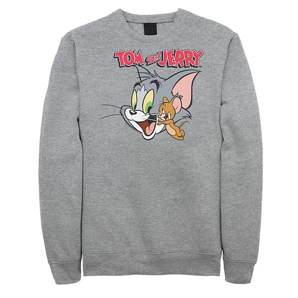 Big & Tall Tom and Jerry Simple Portrait Logo Graphic Fleece