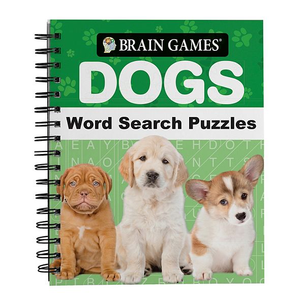 Brain Games Dogs Word Search Puzzles