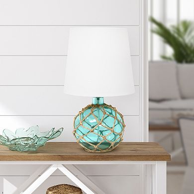 Lalia Home Glass Rope Table Lamp