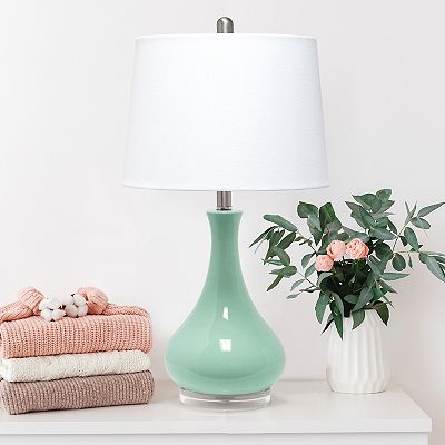 Turquoise Lamp Shade At Kohls Peacock Garden Lampshade On Blue Large