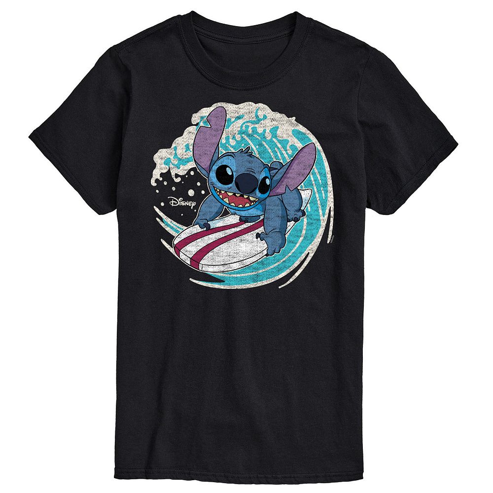 Disney's Lilo & Stitch Big & Tall Stitch Surf Graphic Tee