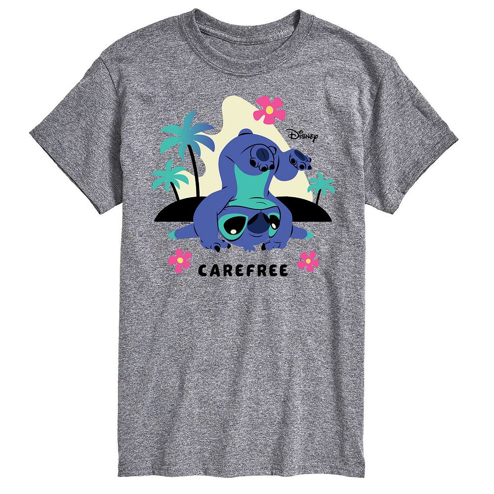 Disney's Lilo & Stitch Big & Tall Stitch Carefree Graphic Tee