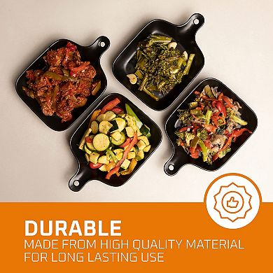 Matte Glazed Triangle Shaped Ceramic Plates For Appetizer, Salad, Pasta ...