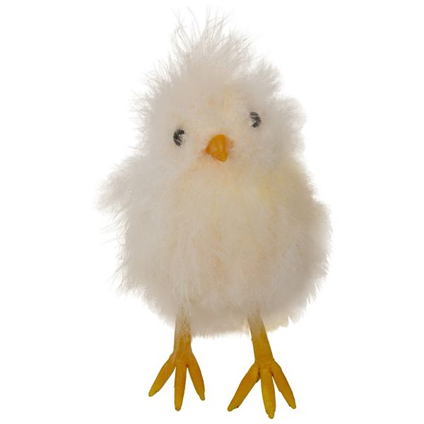 5” Yellow Furry Easter Chick Figure