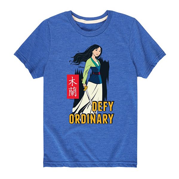 Disney's Mulan Boys Defy Ordinary Tee