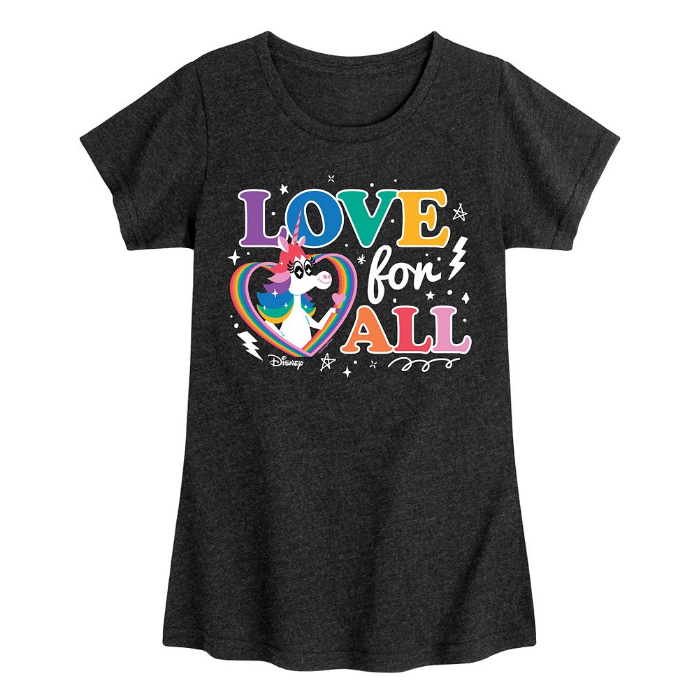 Disney / Pixar's Inside Out Girls 7-16 Love For All Graphic Tee