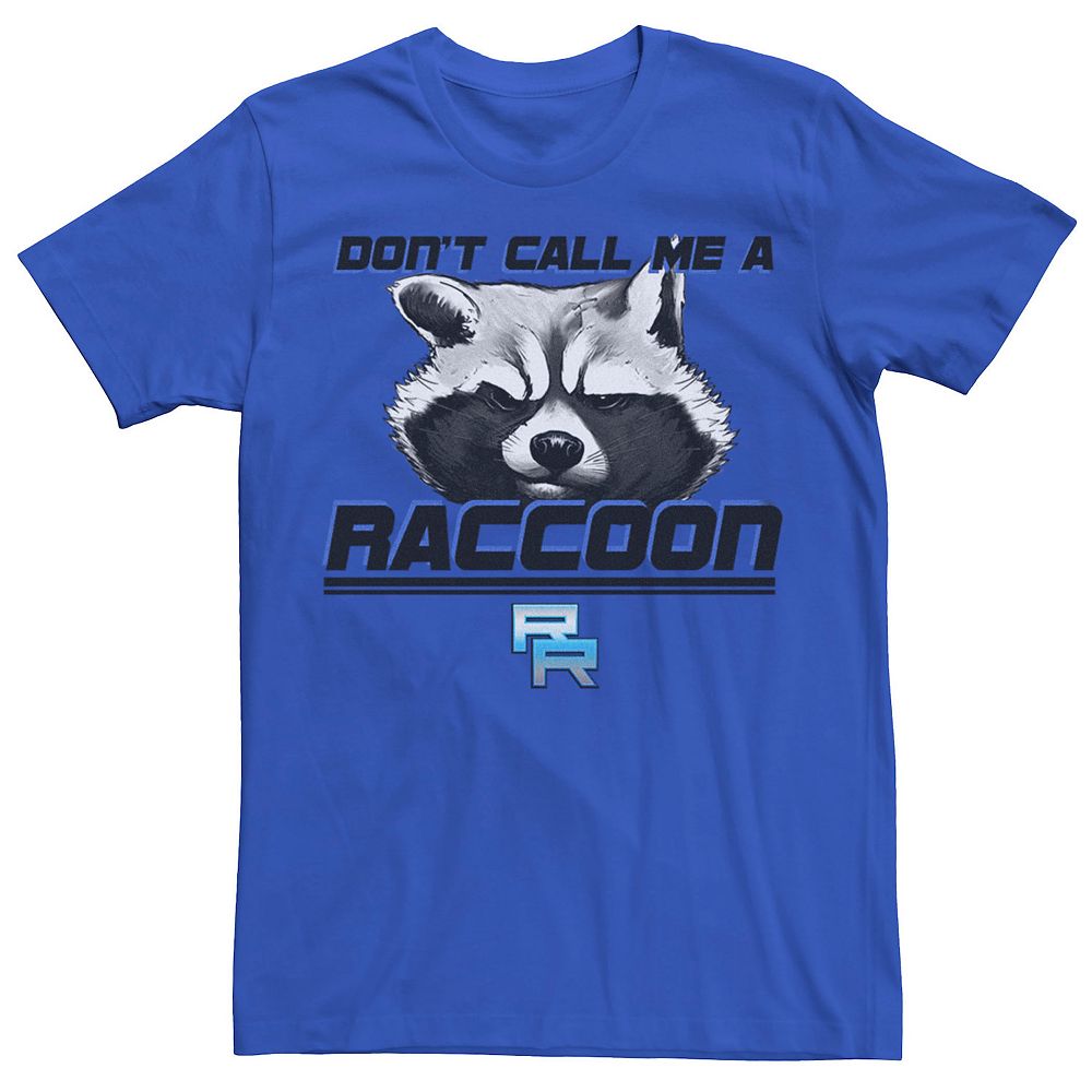 Men's Marvel Guardians Of The Galaxy Don't Call Me A Raccoon Graphic Tee