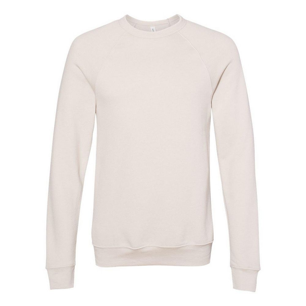 BELLA + CANVAS Sponge Fleece Raglan Crewneck Sweatshirt