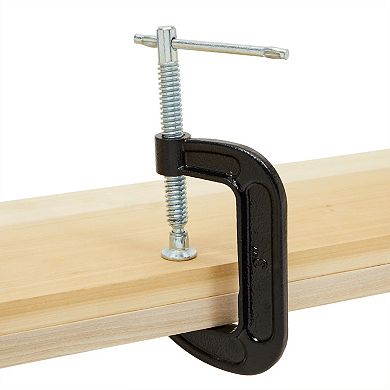 4 Pack Heavy Duty C Clamps with 3 Inch Jaw Opening for Woodworking