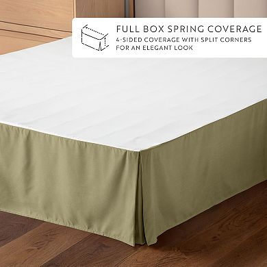Urban Loft's Twin XL Size Pleated Bed Skirt Box Spring Cover Essential ...