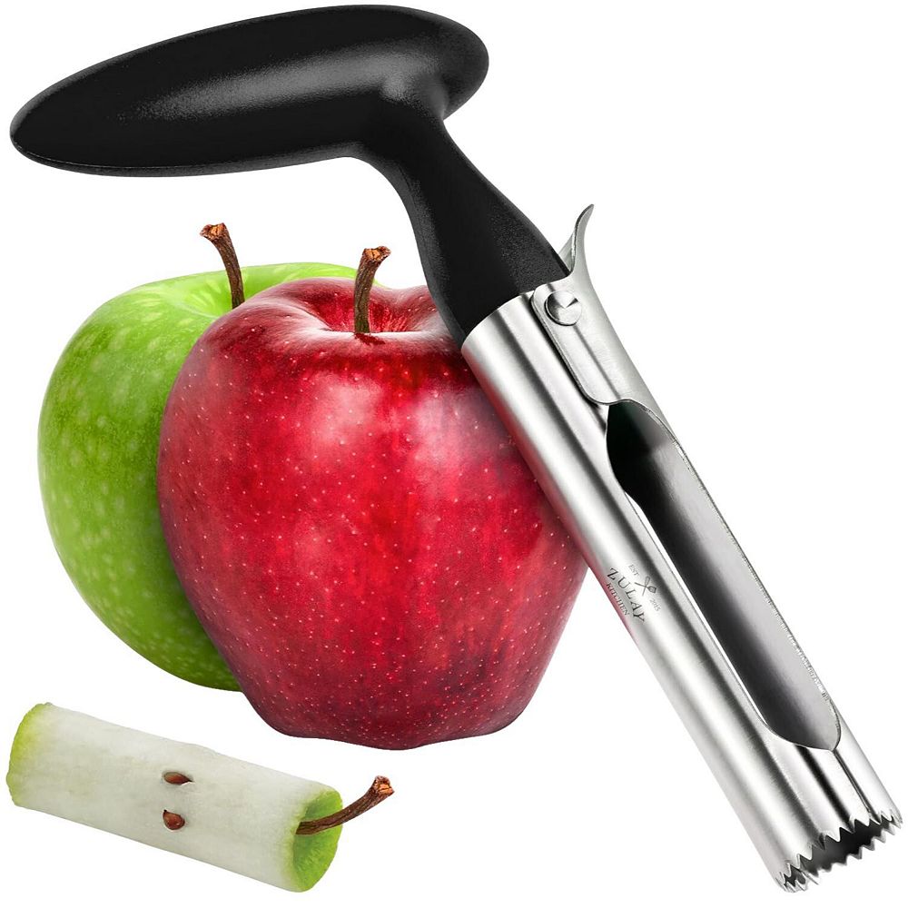Zulay Premium Apple Corer Tool - Ultra Sharp, Stainless Steel, Serrated ...