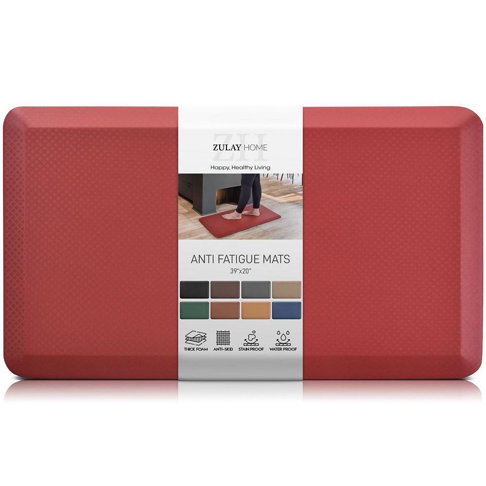 Zulay Kitchen Comfort Padded Anti-Fatigue Mat - 20" x 39"