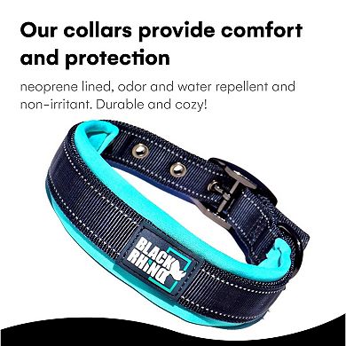 Comfort Collar Ultra Soft Neoprene Padded Dog Collar For All Breeds ...