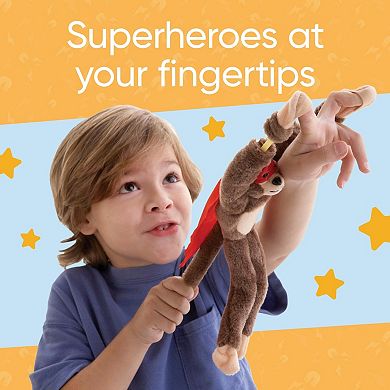 HearthSong Set of Three Plush Flying Flingshot Howling Monkeys in ...