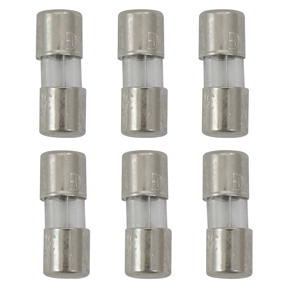 Set of 2 Replacement Fuses for C7 or C9 Christmas Lights - 3 Amps