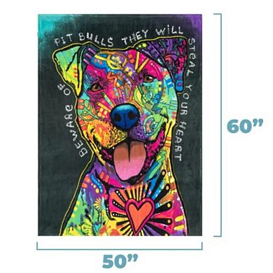 Colorful Fleece Blanket For Bed
