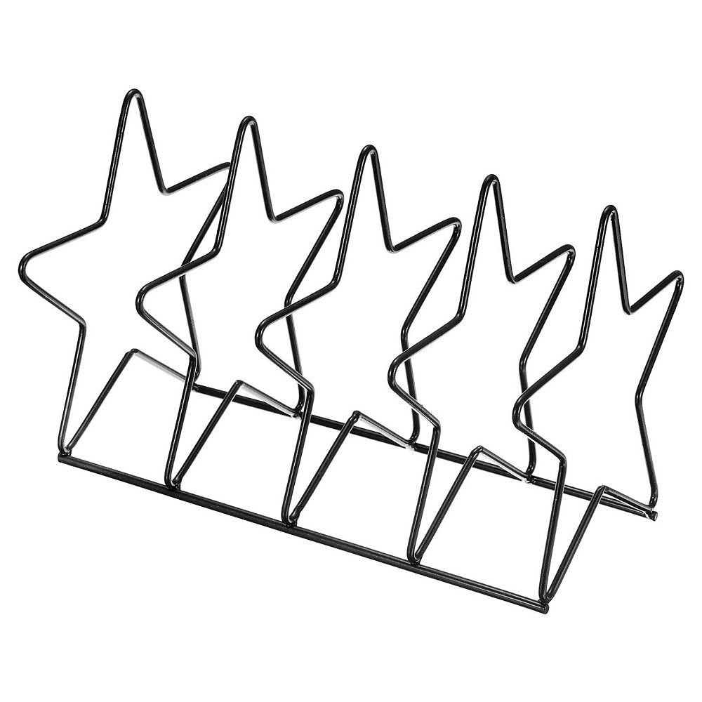 Pentagram File Organizer for Study Room Workspace Use