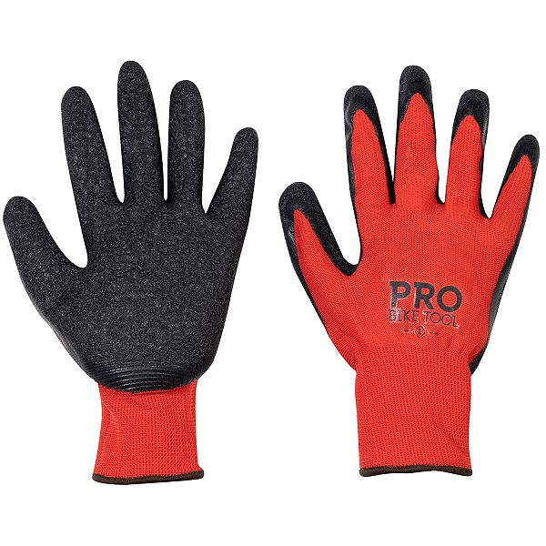 Work Polyester Gloves with Grip, Breathable Material, Machine Washable ...
