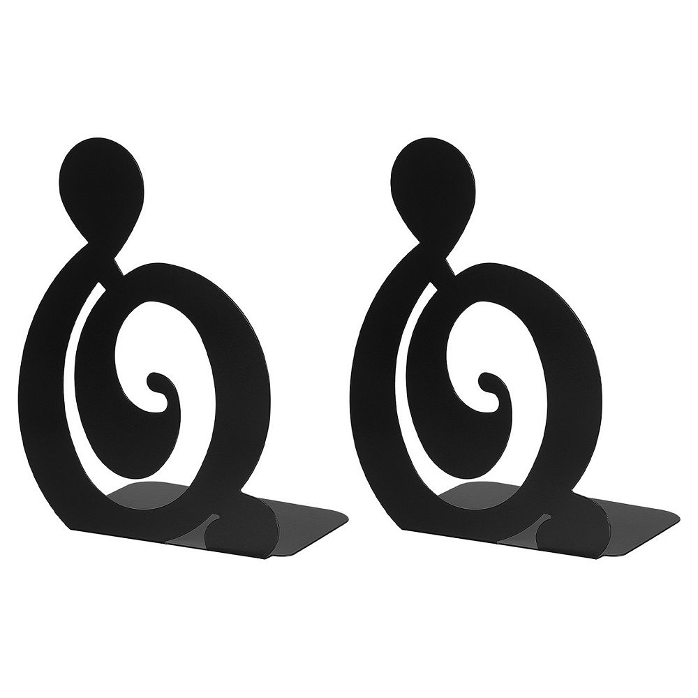 Musical Note Shaped Bookend for Home Office Stationery Storage