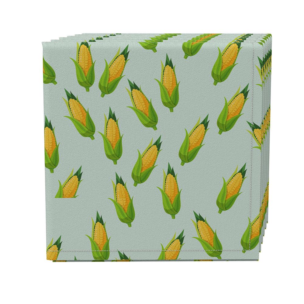 Napkin Set of 4, 100% Cotton, 20x20", It's Corn