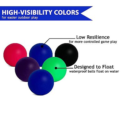 Beach Paddle Ball Replacement Balls for Various Beach Games
