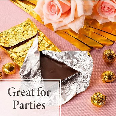 200-pack Gold Foil Candy Wrappers, Gold Candy Wrappers For Chocolate Bars