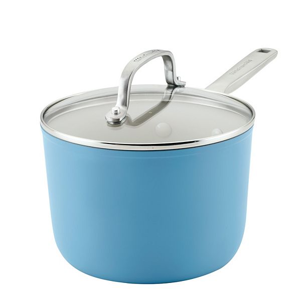KitchenAid® 3-qt. Hard Anodized Ceramic Nonstick Cookware Sauce Pan KitchenAid® 3-qt. Hard Anodized Ceramic Nonstick Cookware Sauce Pan