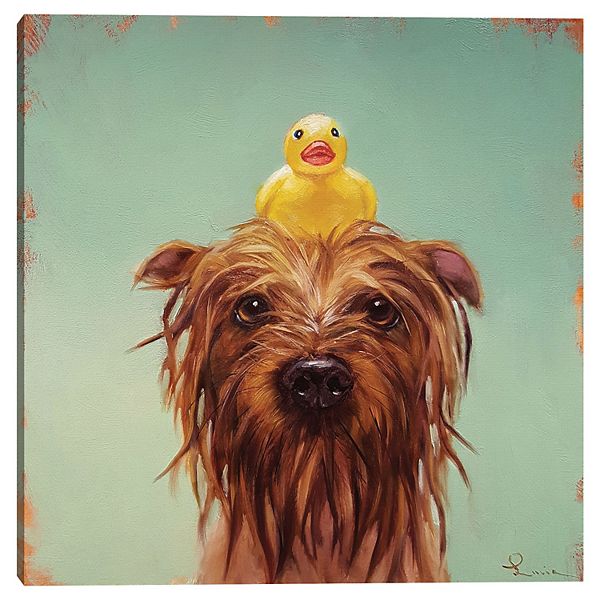 "Bath Time" Canvas Wall Art